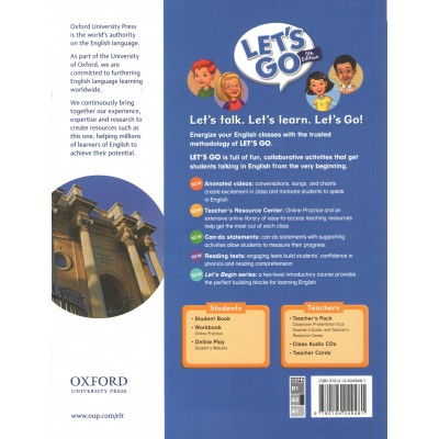 Let's Go 3. Student Book and Workbook (5th Edition)
